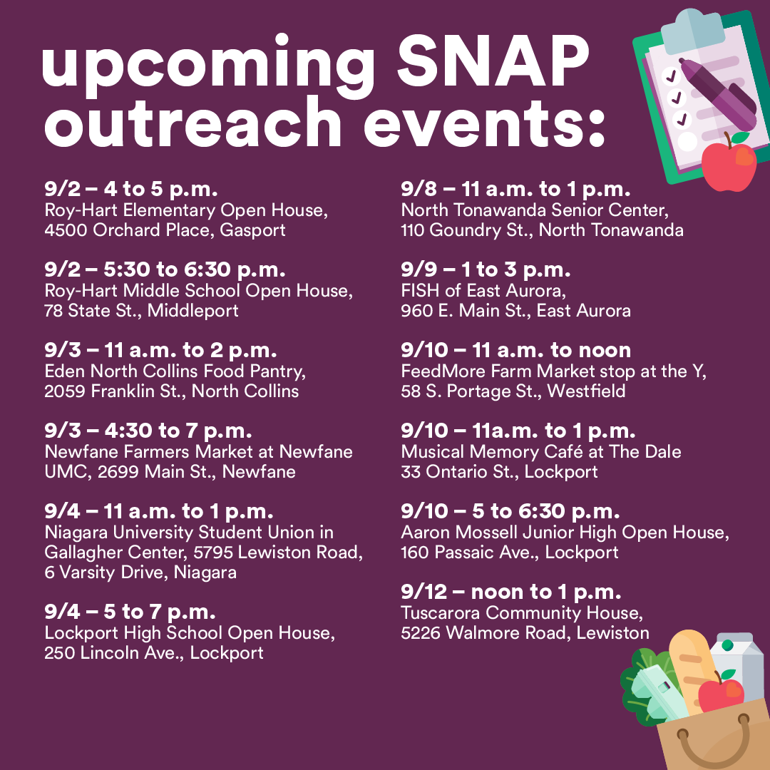 SNAP resources - FeedMore WNY