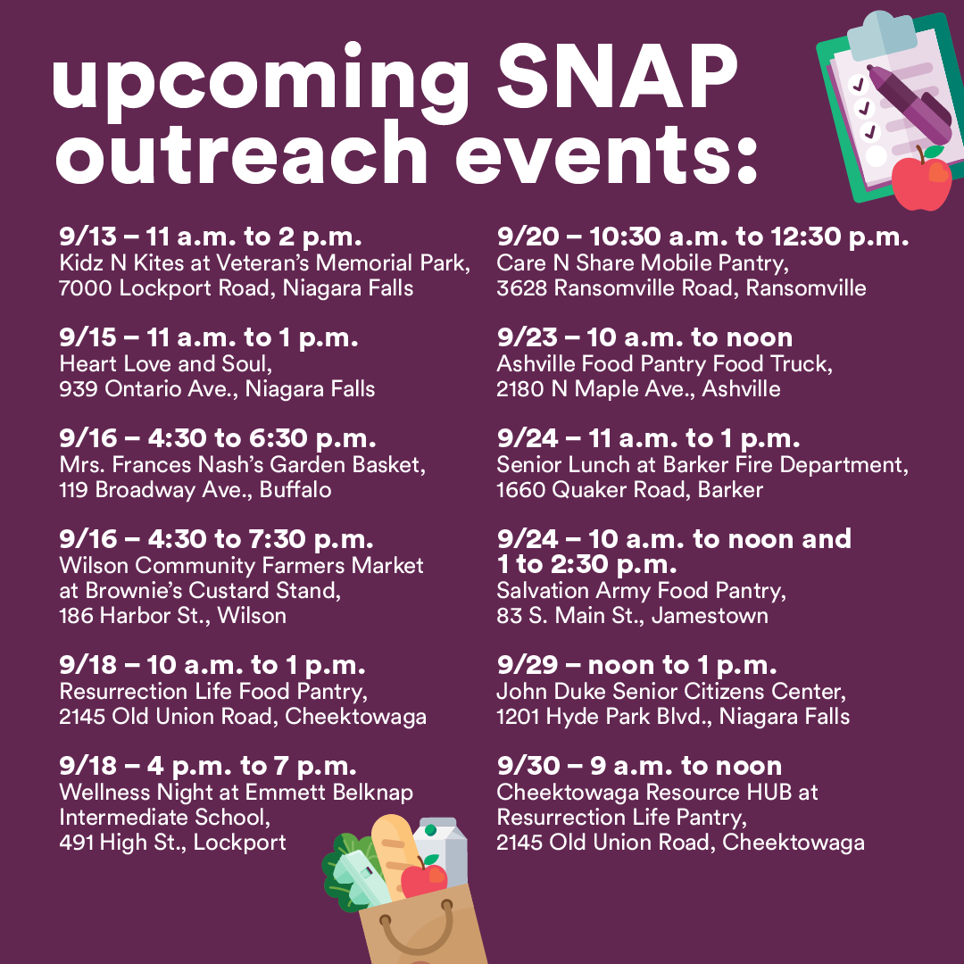 SNAP resources - FeedMore WNY