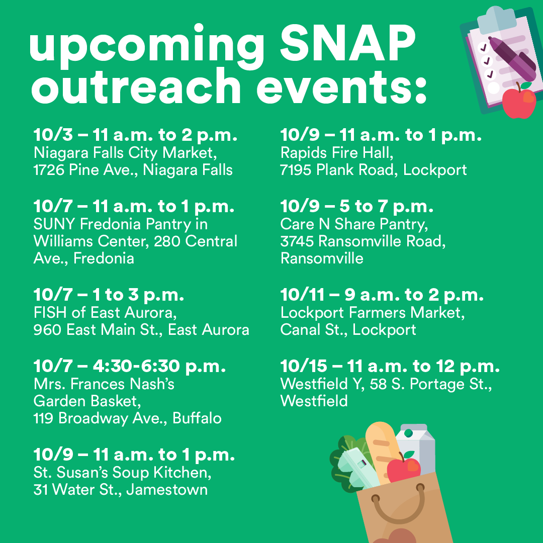 SNAP resources - FeedMore WNY